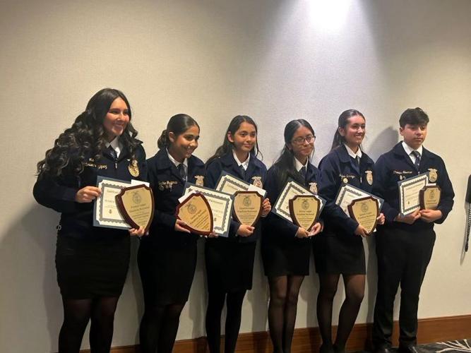 Uniontown sophomore wins first FFA Spanish Creed Speaking contest ...
