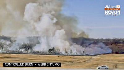 Controlled burn near Webb City, smoke visible along 249 | News ...