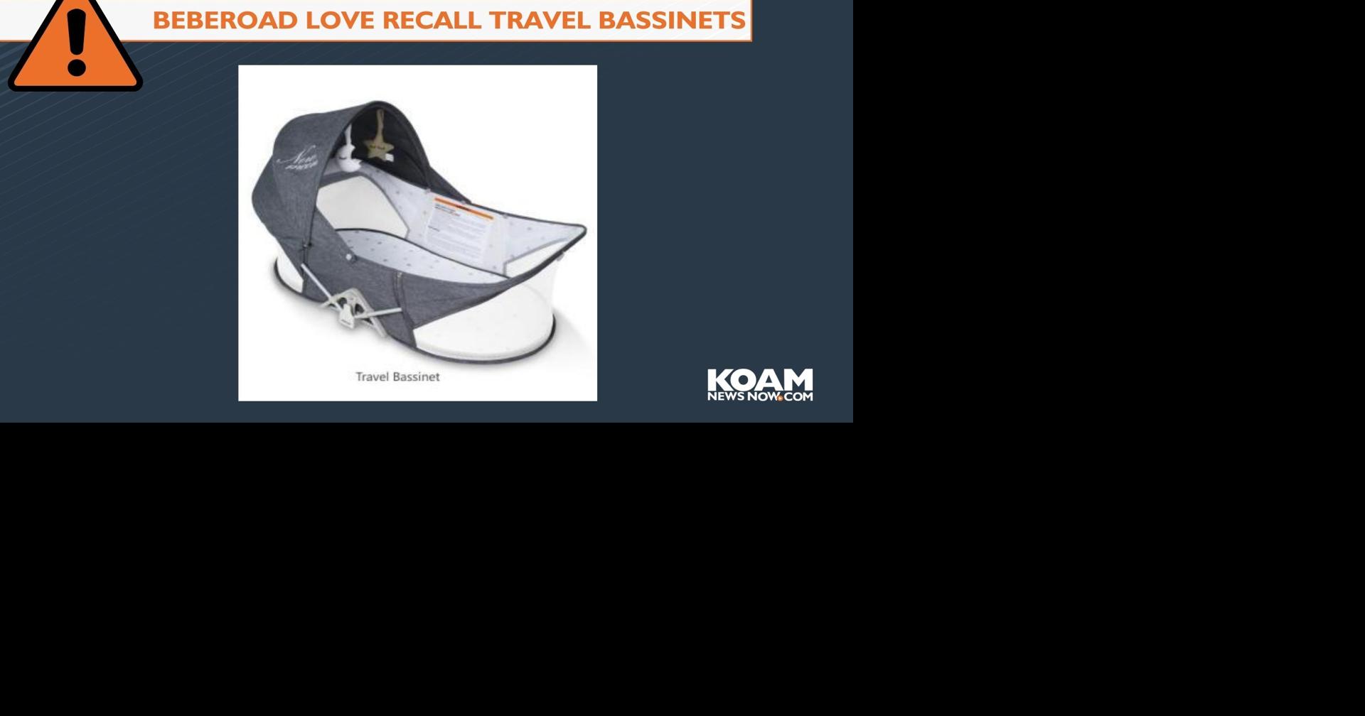 Beberoad Love issues recall for travel bassinets due to safety concerns ...