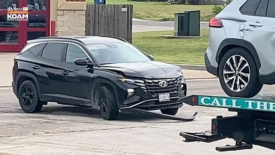 Car overturns in T-bone crash, in shadow of Joplin Fire Station No.4 ...