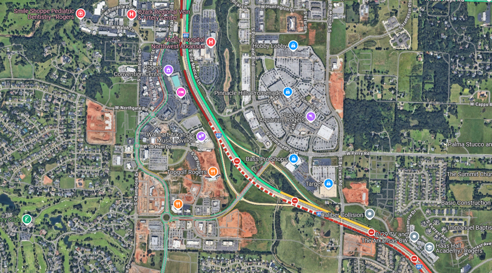 I-49 traffic diverted in Rogers, extended crash investigation | Joplin ...