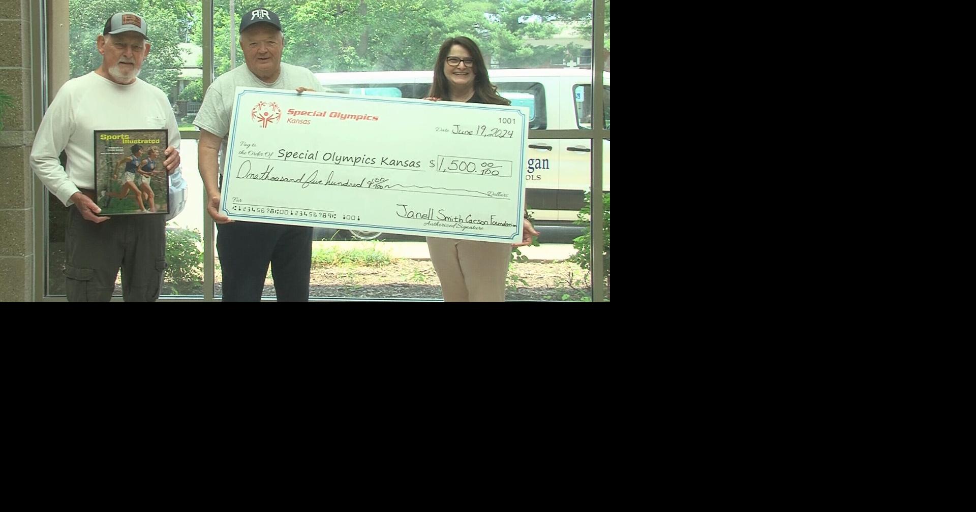 Janell Smith Carson Foundation donates to Special Olympics KS | News ...