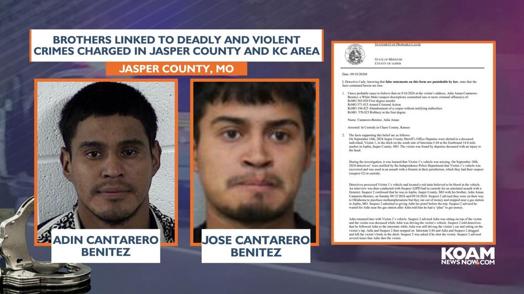 Brothers linked to deadly and violent crimes charged in Jasper County ...