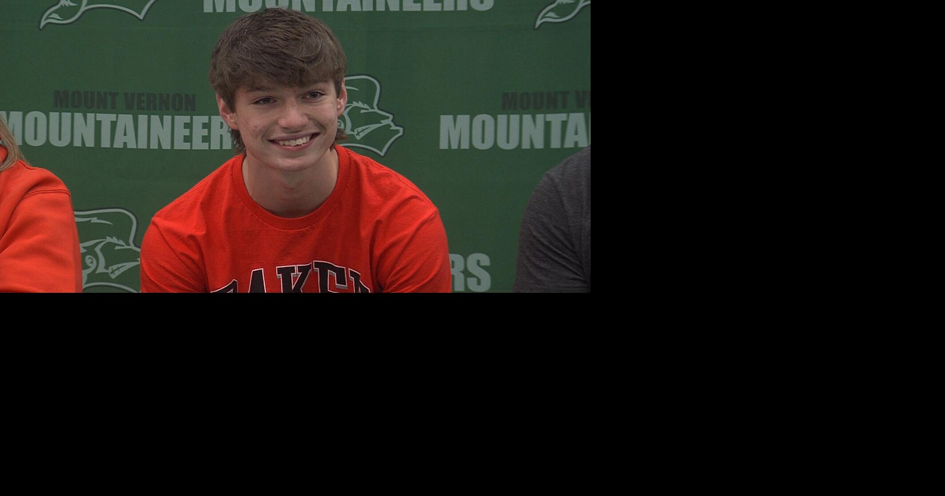 Mt. Vernon's Grayson Gann signs with Baker football | News ...