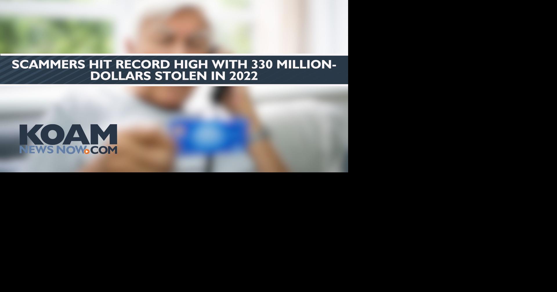 Scammers hit record high with 330 million-dollars stolen in 2022 ...