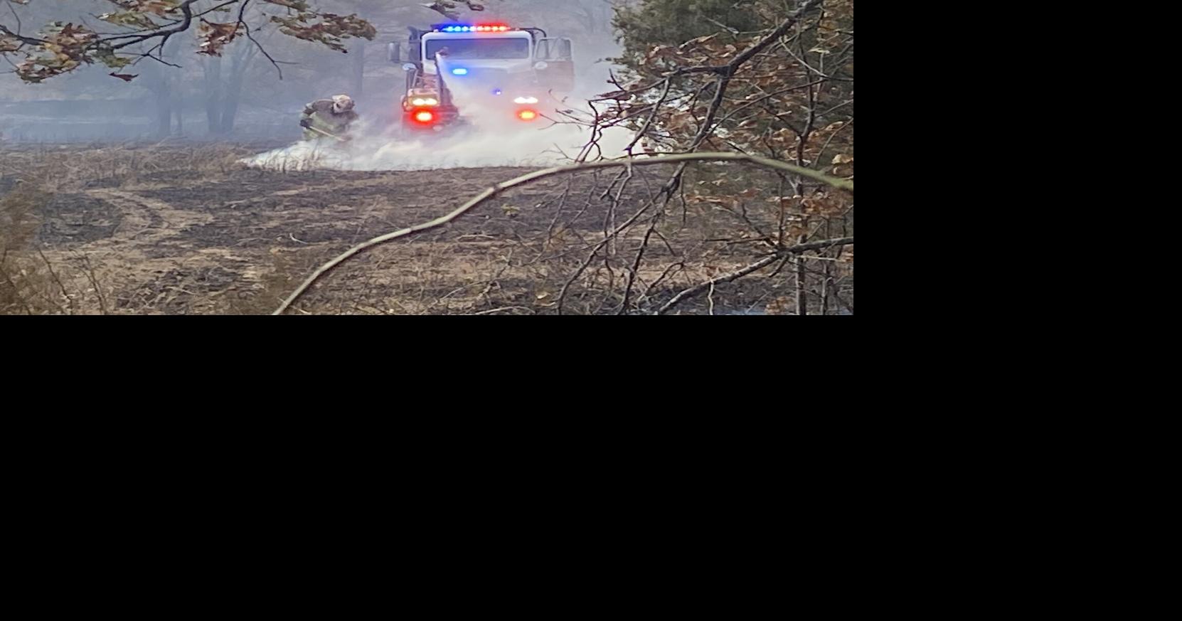 Fast moving grass fire near Jasper / Lawrence County line, fueled by ...