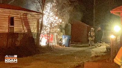 Power Flashes: Melted power line arcing after garage fire | News ...