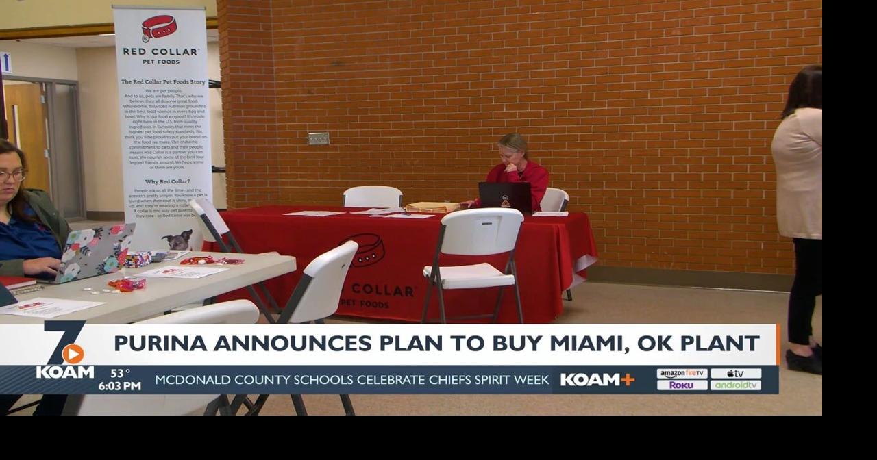 Purina to buy Red Collar Pet Foods factory in Miami, OK | News | koamnewsnow.com