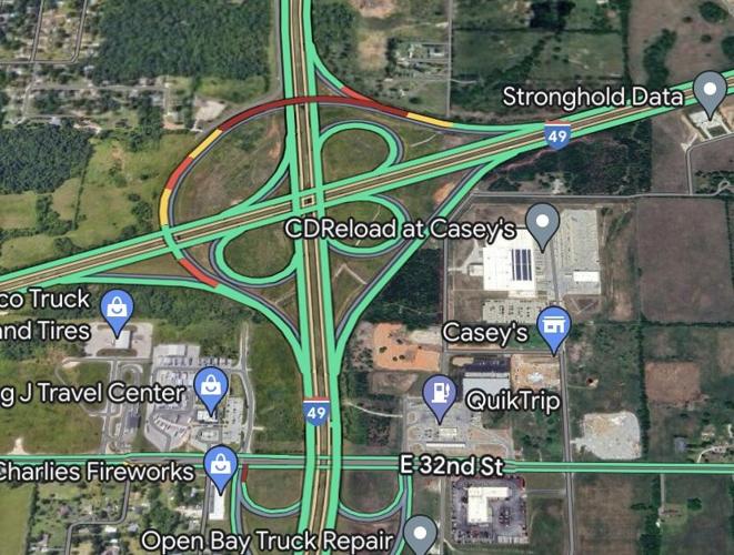 Fuel spill disrupts I-44 to I-49 traffic at exit 11, Joplin ...