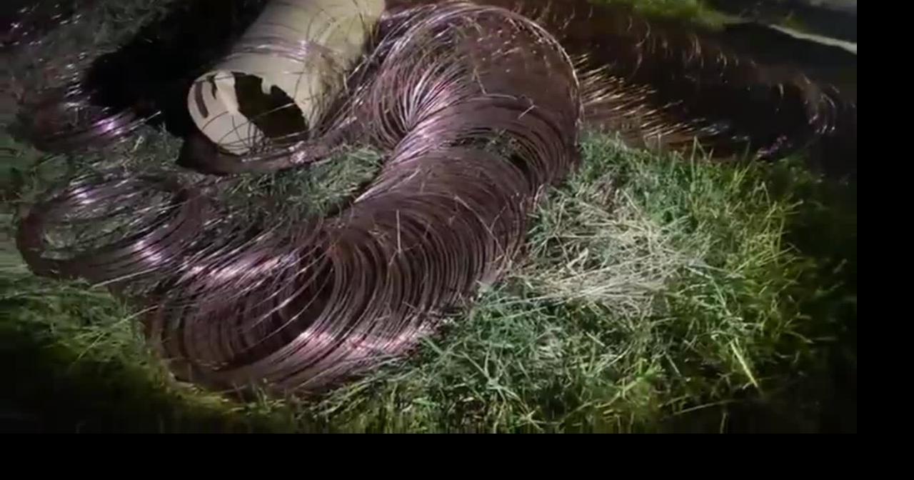Live: Thousands of pounds of copper wire overturns in tractor-trailer ...