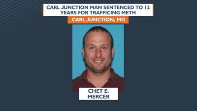 Carl Junction man given 12 years for meth trafficking and firearm ...