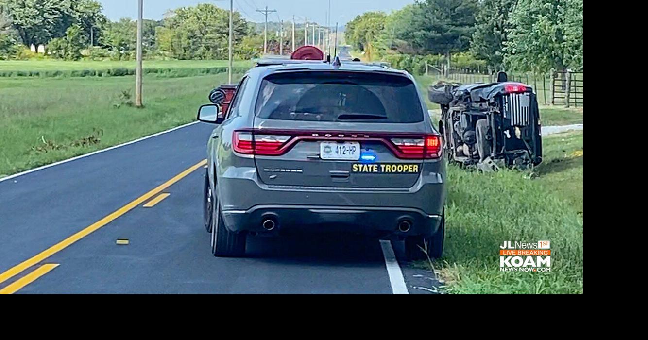 Pickup overturns 2 1/2 times in Tri-Cities Fire District | Joplin News ...