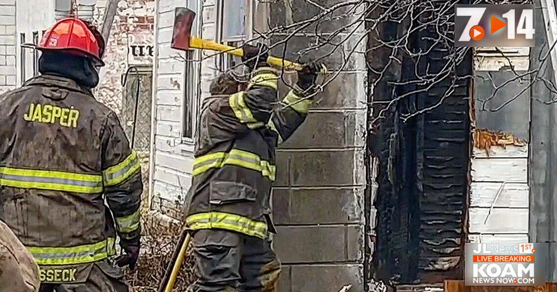 Jasper Fire put in the work to extinguish house fire; Carthage Fire ...