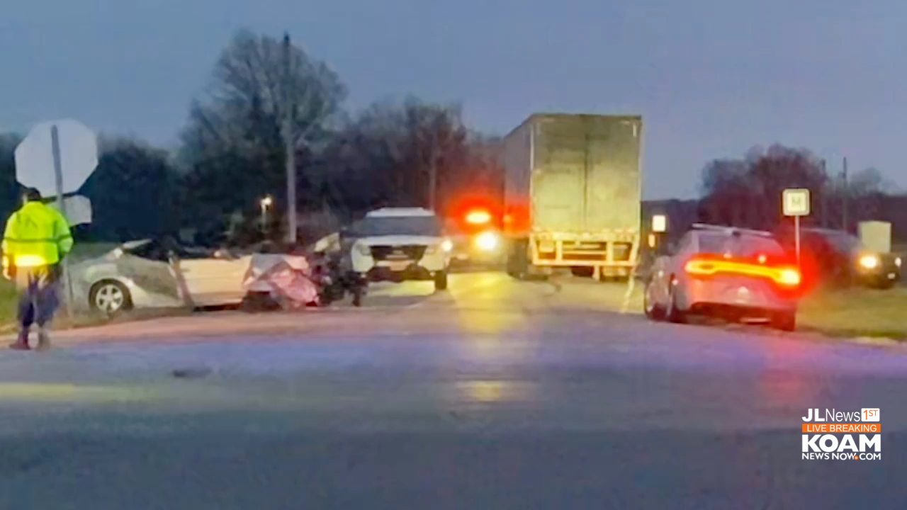 Car crashes under semi trailer, coming out the other side; Carl ...
