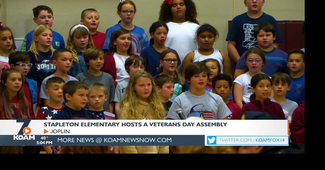 Stapleton Elementary hosts a Veterans Day assembly | Events ...