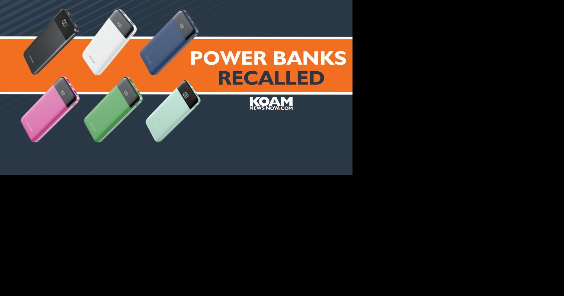 Power banks recalled due to fire and burn hazard; Four reports of burns ...