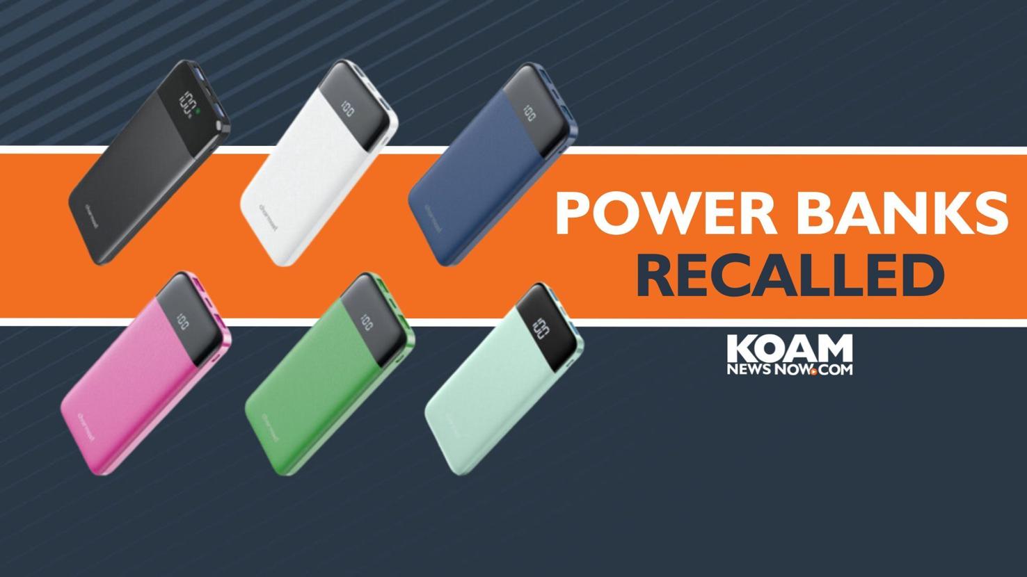 Power banks recalled due to fire and burn hazard; Four reports of burns ...