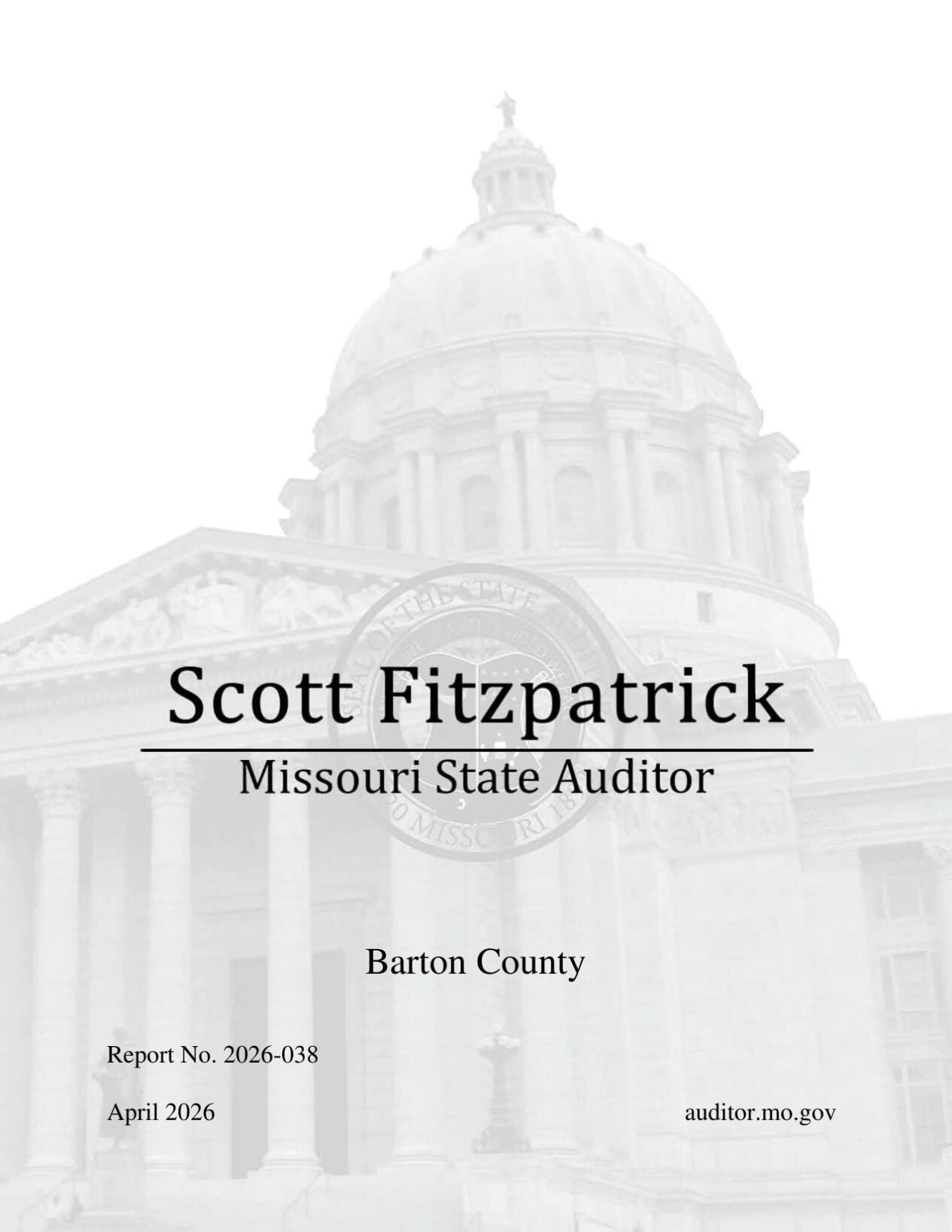 Barton County receives 'fair' rating in state audit citing financial ...
