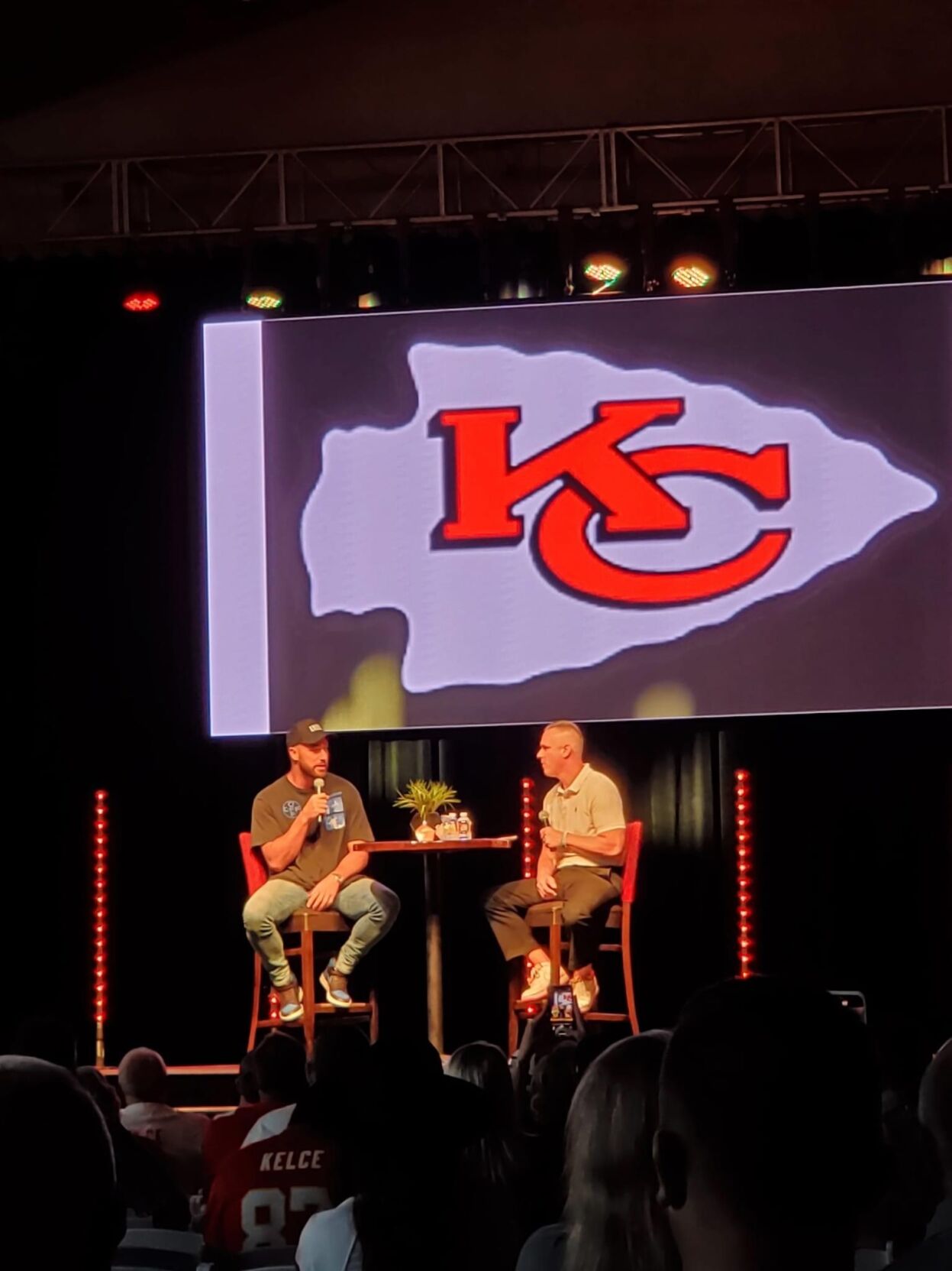 Downstream hosts Travis Kelce Q&A with guest Doug Heady | Entertainment ...