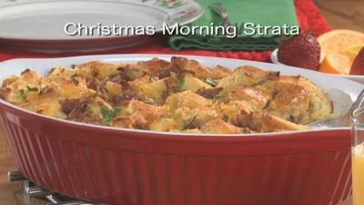 Mr. Food: Christmas Morning Strata | Mr. Food | koamnewsnow.com