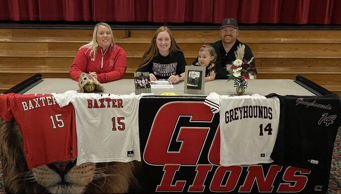 Four sign at Baxter Springs High School | High School Sports ...