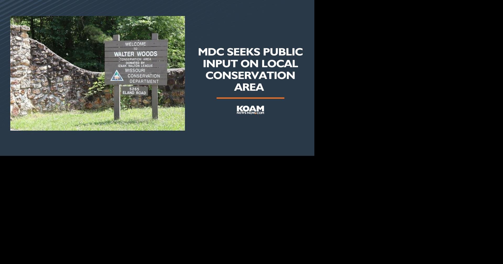 MDC seeks public input on Walter Woods conservation area, remediation ...