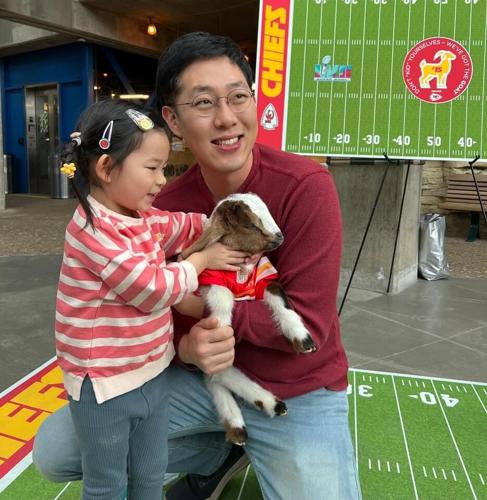 Baby goats in Chiefs gear, celebrate the real G.O.A.T. at KC Union ...