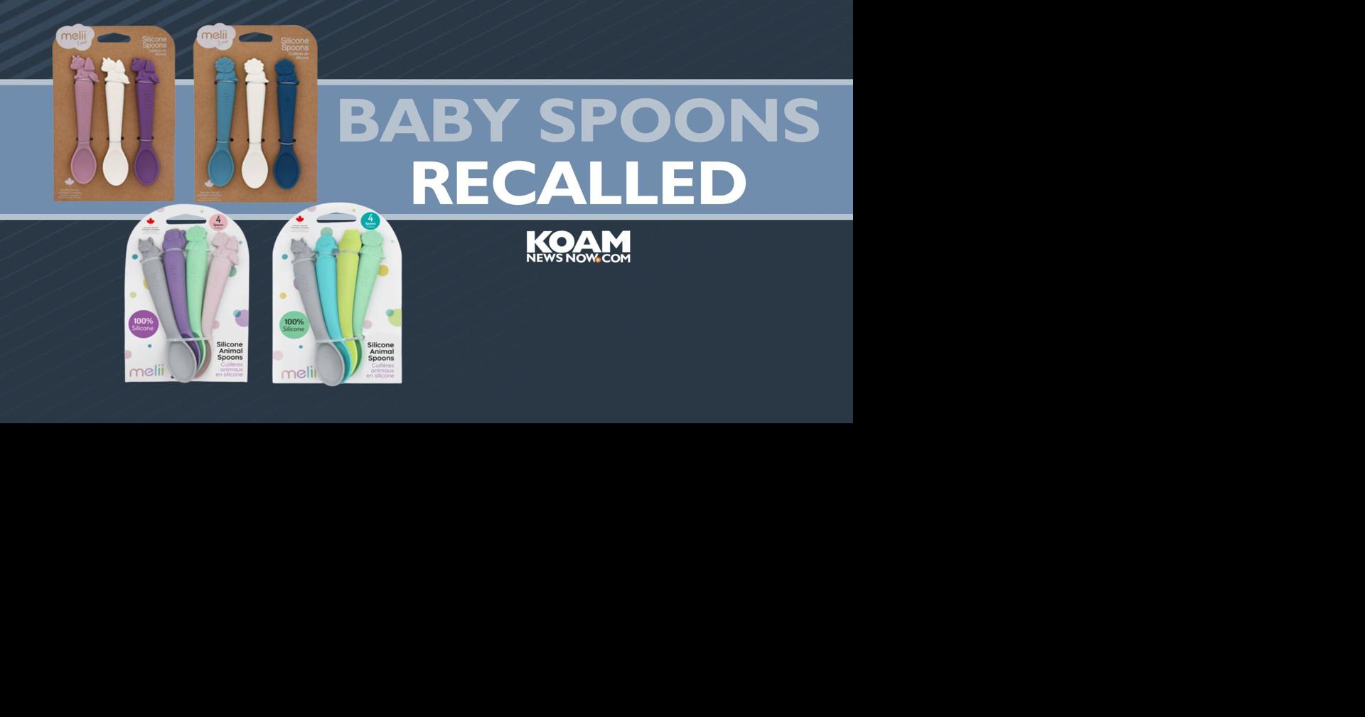 Melii Baby Silicone Spoons recalled for choking hazard | Recalls ...