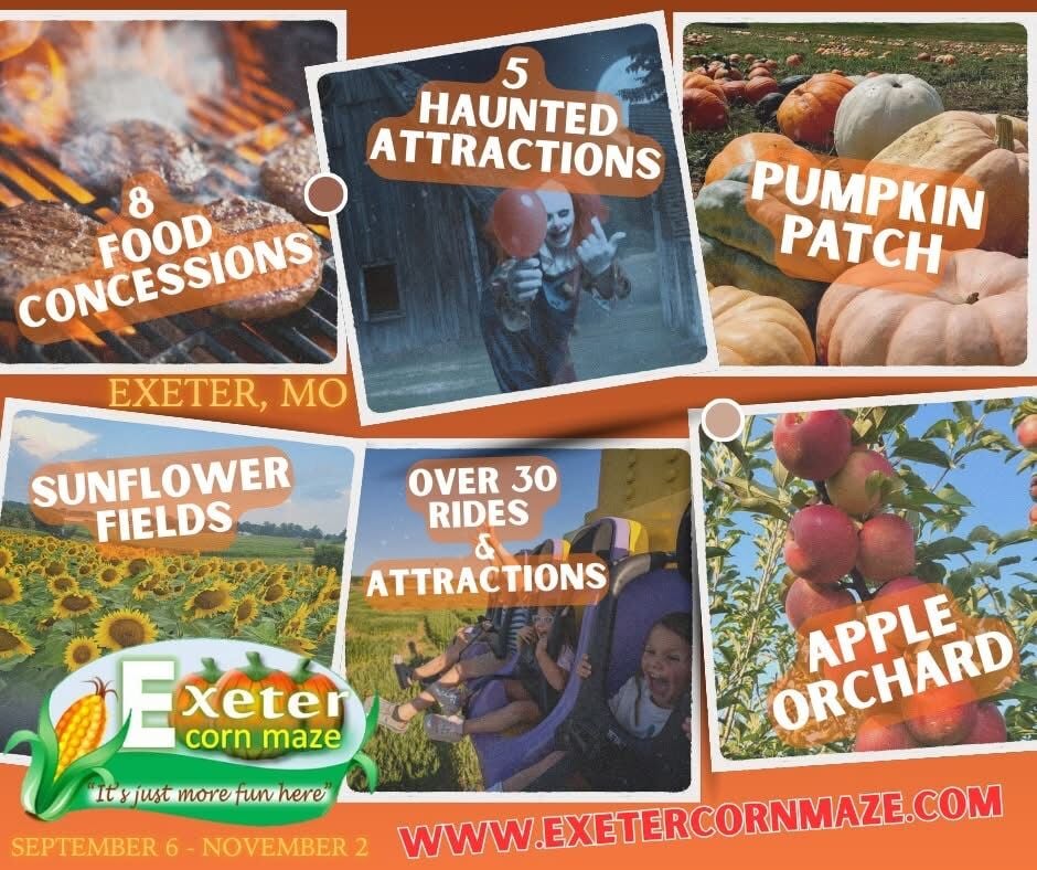 Exeter Corn Maze! Season 2025 opening | Joplin News First | koamnewsnow.com