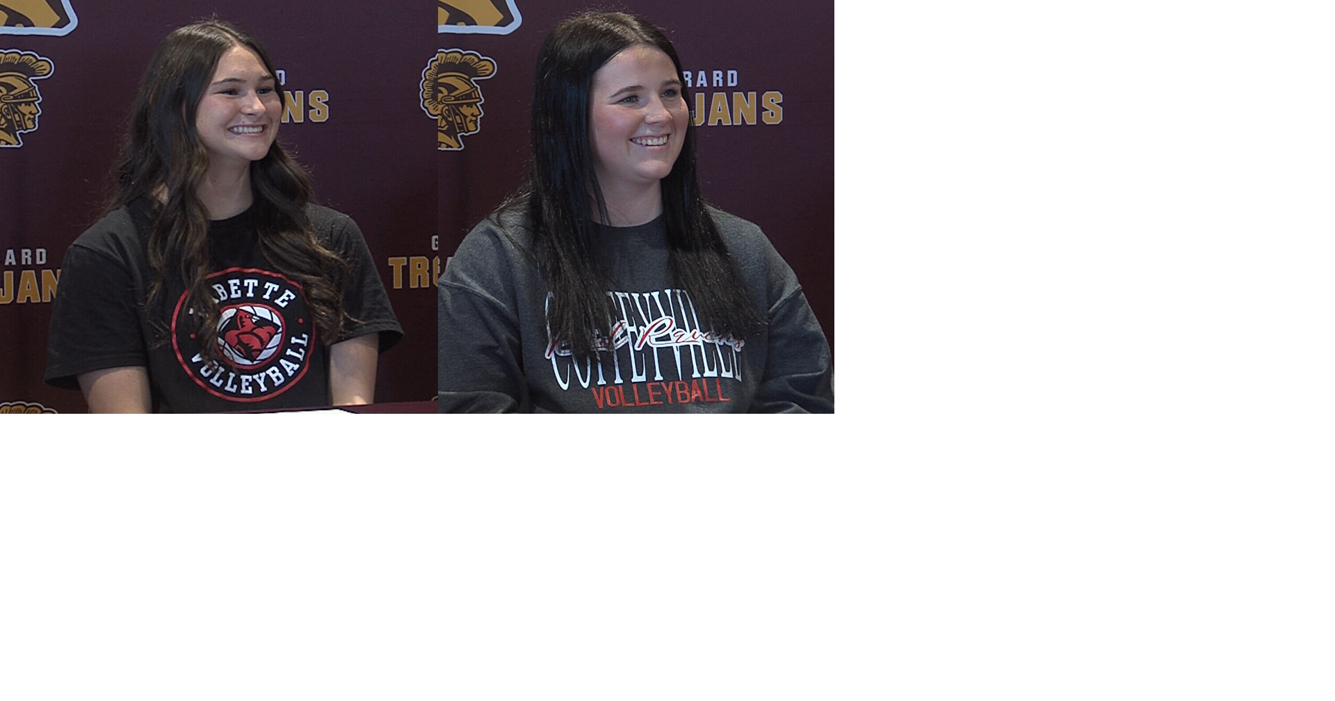 Rachel Bennett and Graci Murphy sign letters of intent | News ...