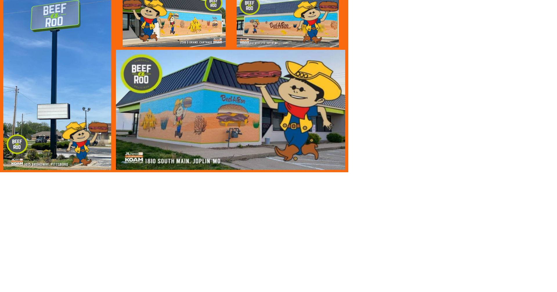 The 55-year history of the Beef-A-Roo, see the menu! | Joplin News ...