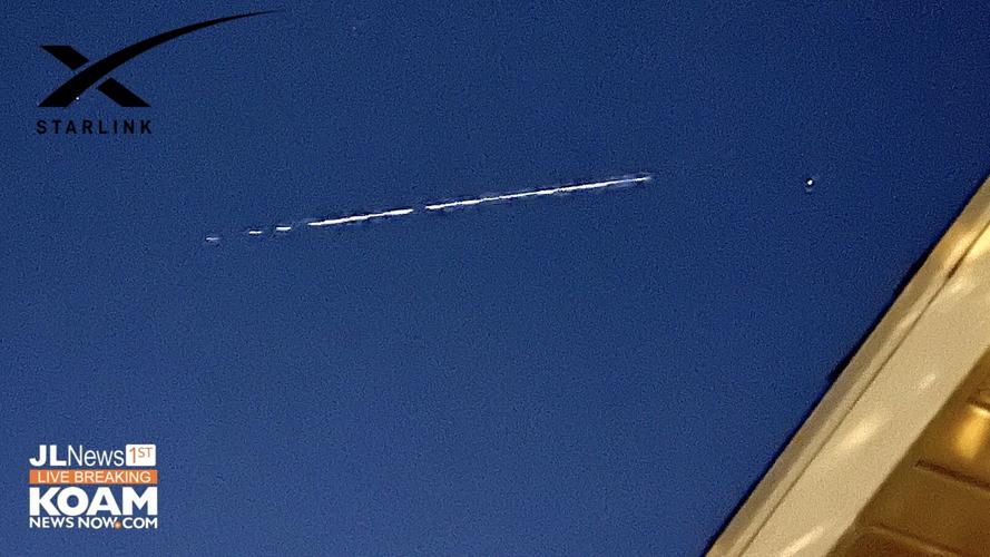 Explainer: Trail of lights in the sky is Starlink | Joplin News First ...