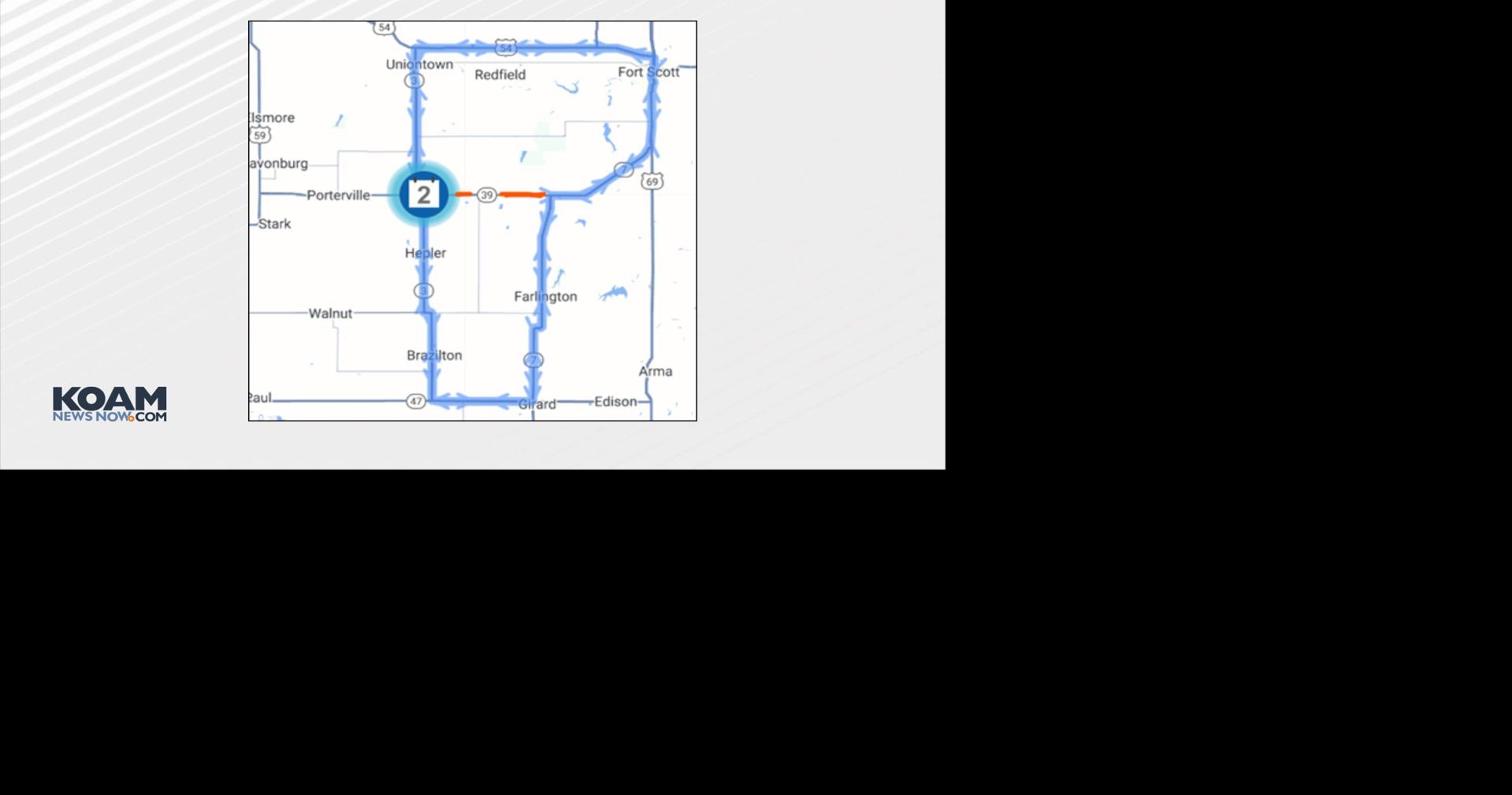 KDOT to close portion of K-39 in Bourbon County on May 6 | Kansas News ...