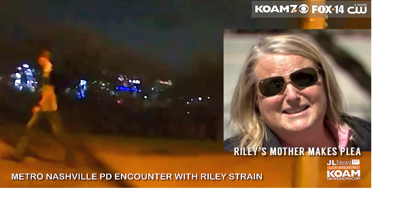 Bodycam released of Riley Strain talking to Metro PD officer; His ...