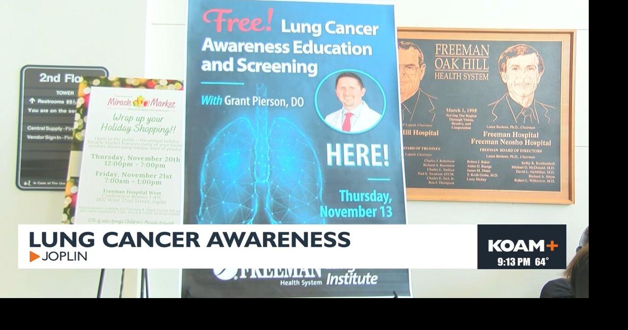 Freeman Health System brings awareness to lung cancer | Local News ...