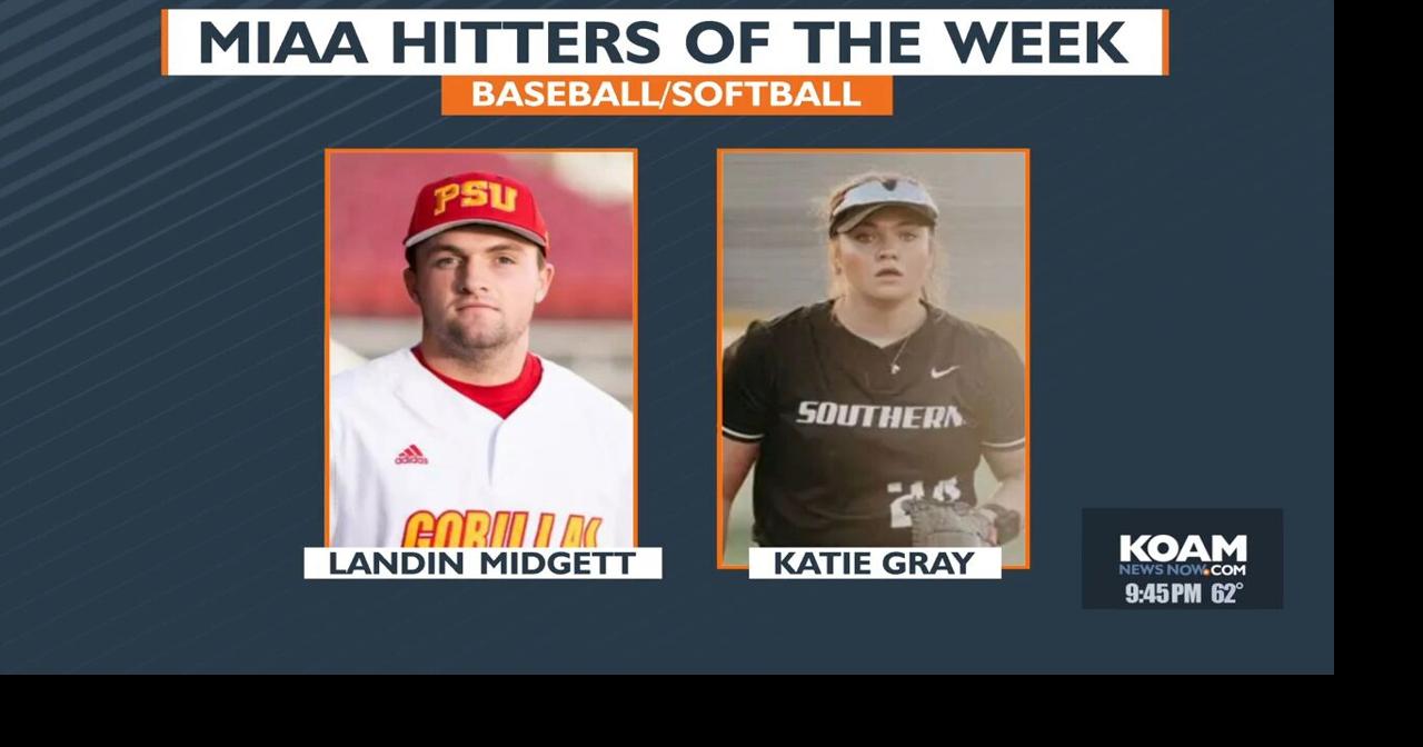 Landin Midgett, Katie Gray named MIAA hitters of the week | Top Stories ...