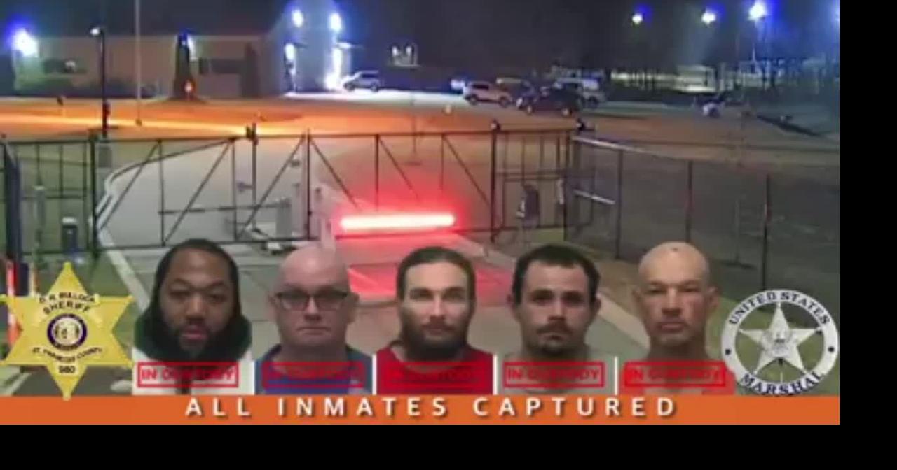 U.S. Marshals arrest final 4 escapees in Ohio Saturday morning; All 5 ...