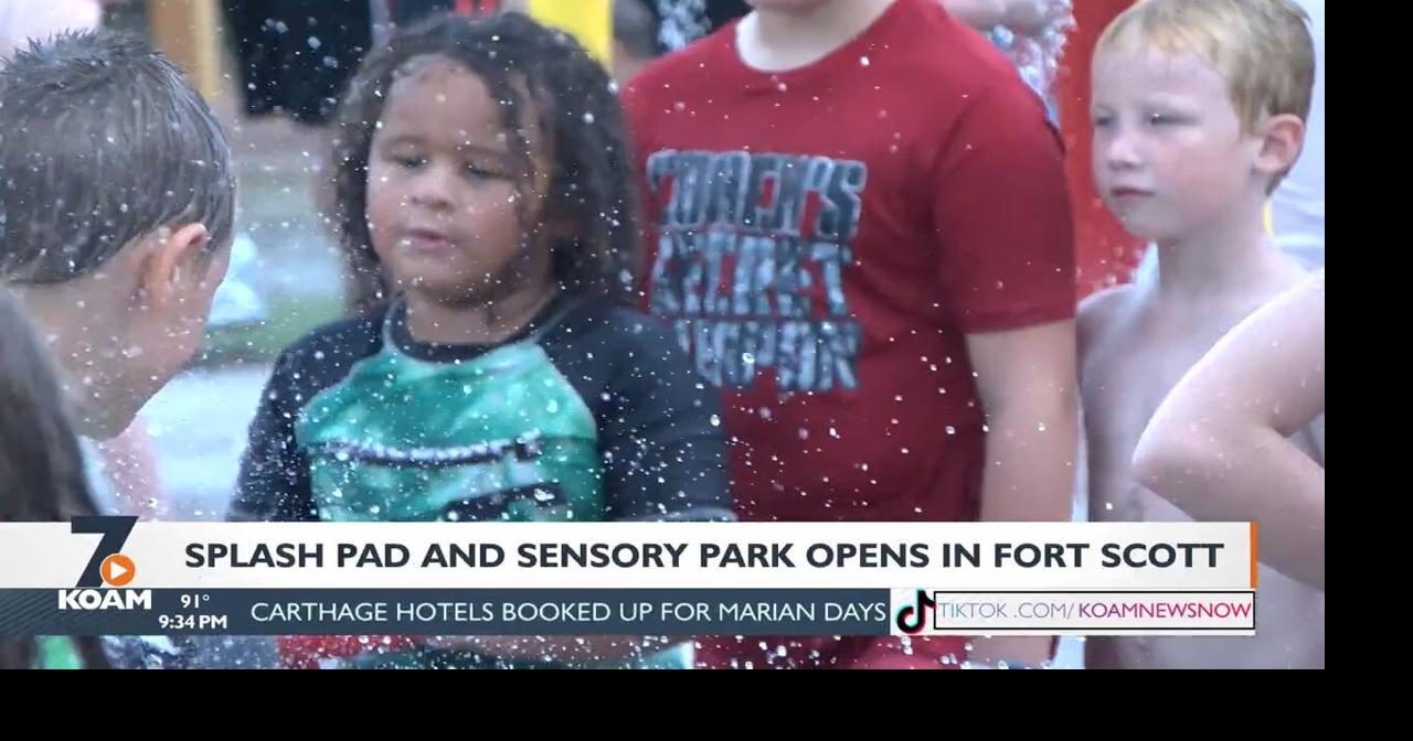 Grand opening of Fort Scott Splash Pad and Sensory Park | Lifestyle ...