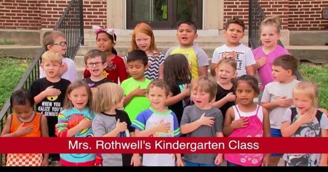 Mrs. Rothwell’s Kindergarten (9/30) | Pledge of Allegiance ...