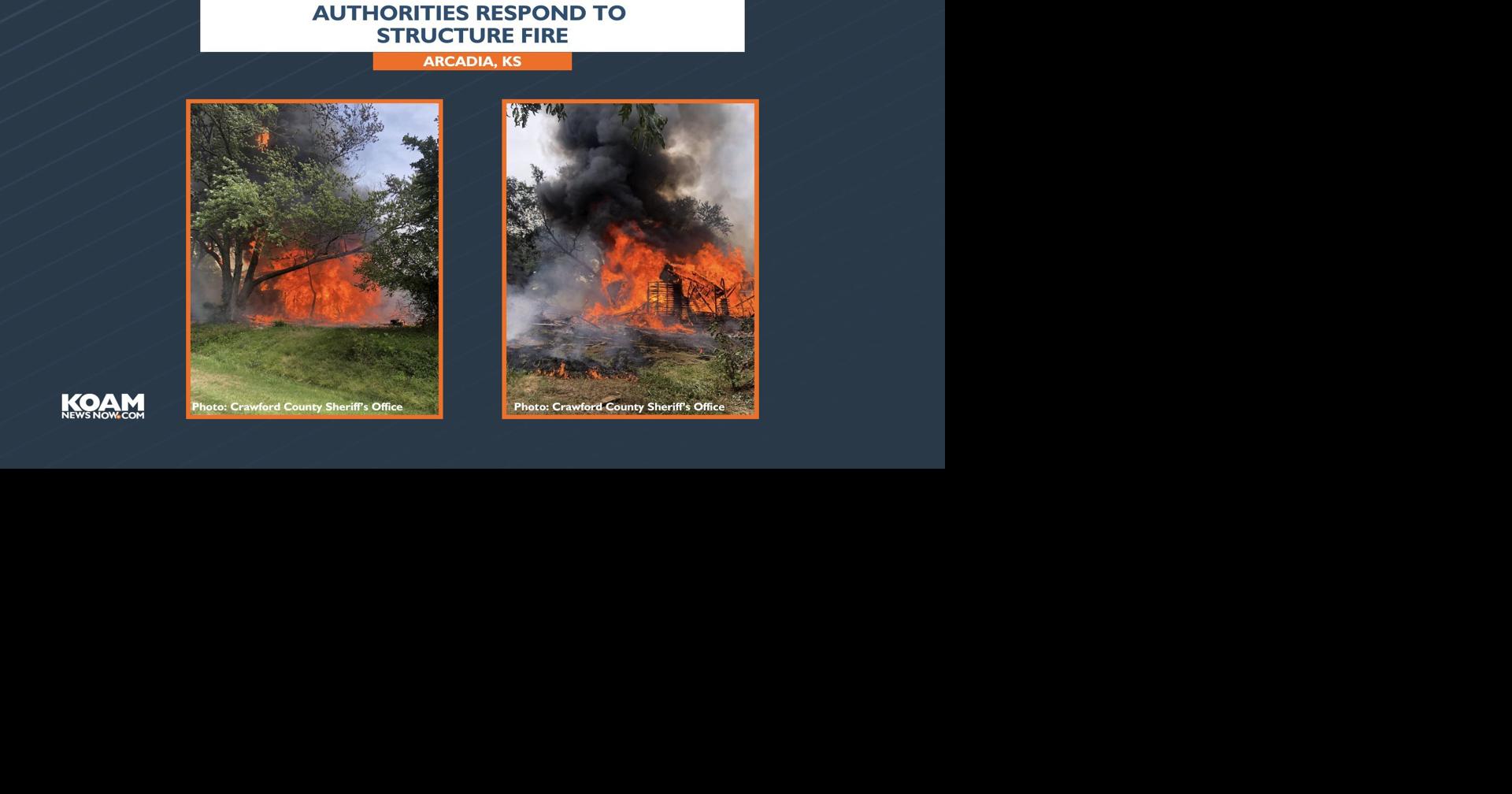 Structure fire in Arcadia started by near by fire pit | Local News ...
