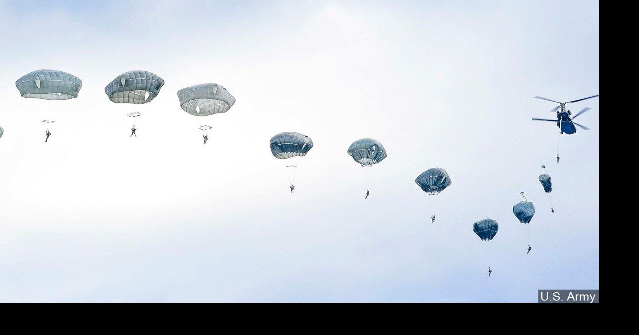 Paratrooper exercise is all about preparation – and the jump ...