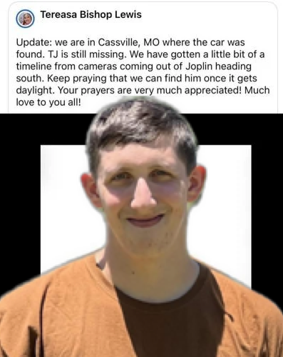 Missing Arkansas Autistic young man spotted on Joplin cameras | Joplin ...