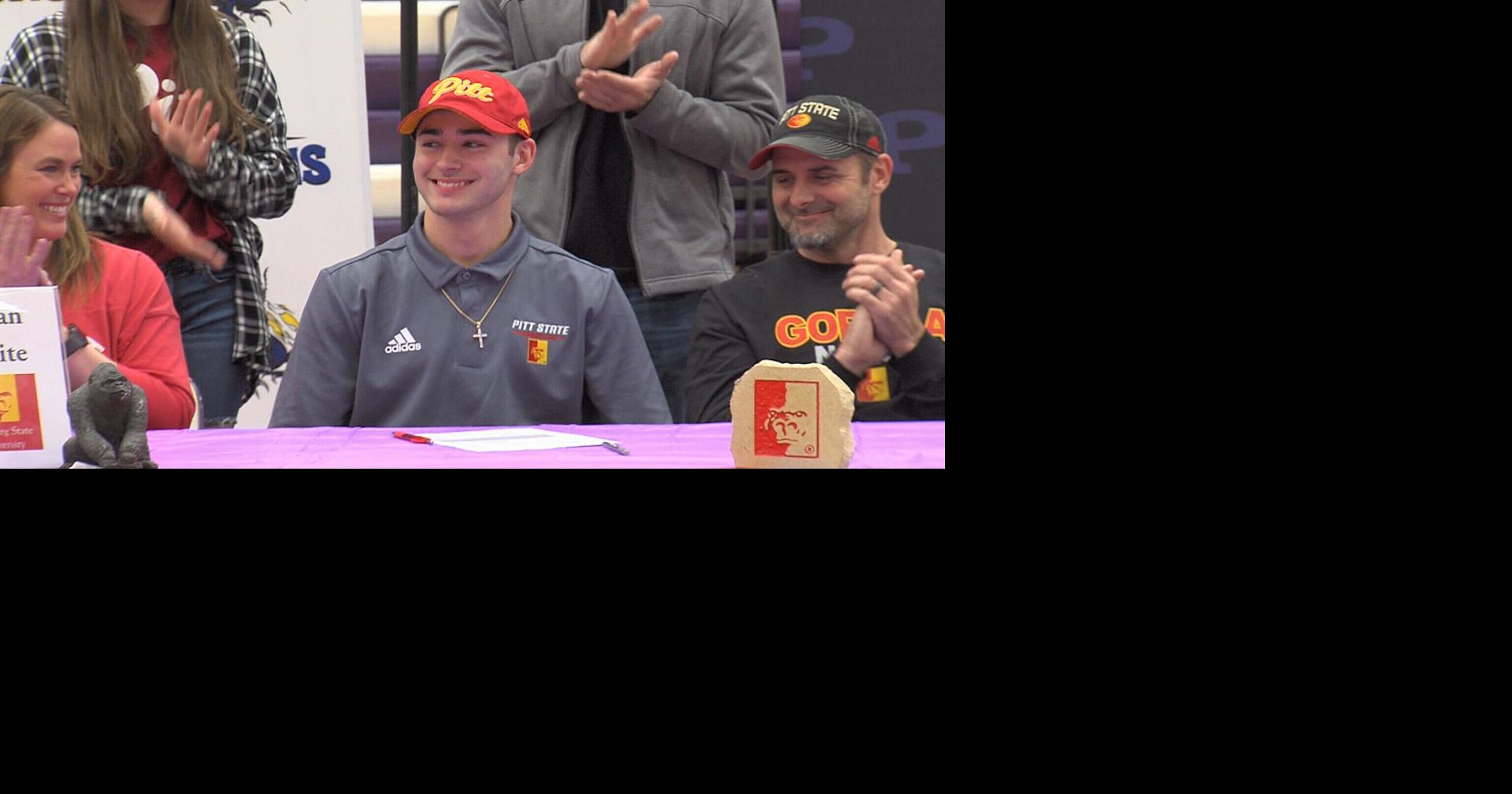 Pittsburg’s Dylan White signs to Pitt State football | High School ...