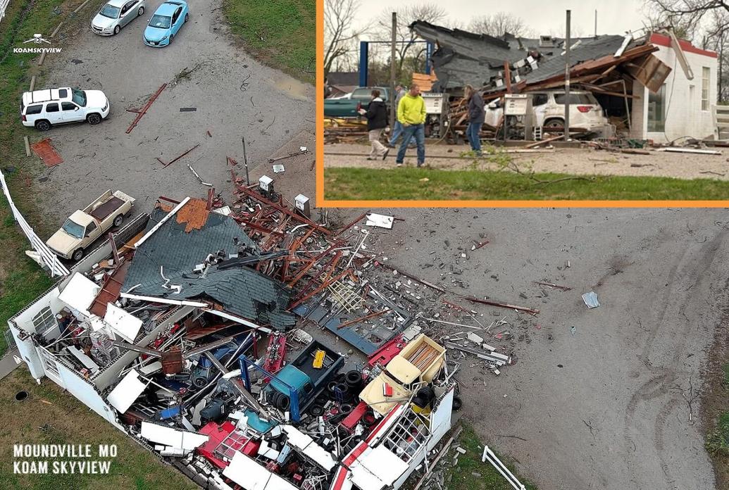 EF-1 Tornado traveled 17 miles from Moundville to Nevada | Joplin News ...