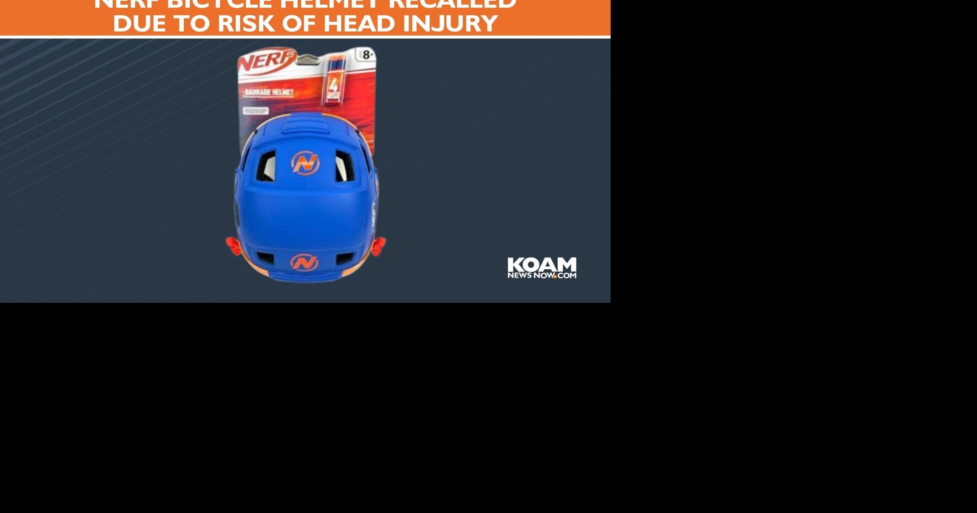 Todson Inc. recalls Nerf Barrage Bicycle Helmets due to risk of injury ...