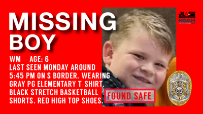 Little boy missing in NW Arkansas found safe | Arkansas News ...