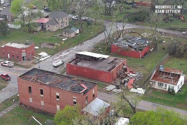 EF-1 Tornado traveled 17 miles from Moundville to Nevada | Joplin News ...