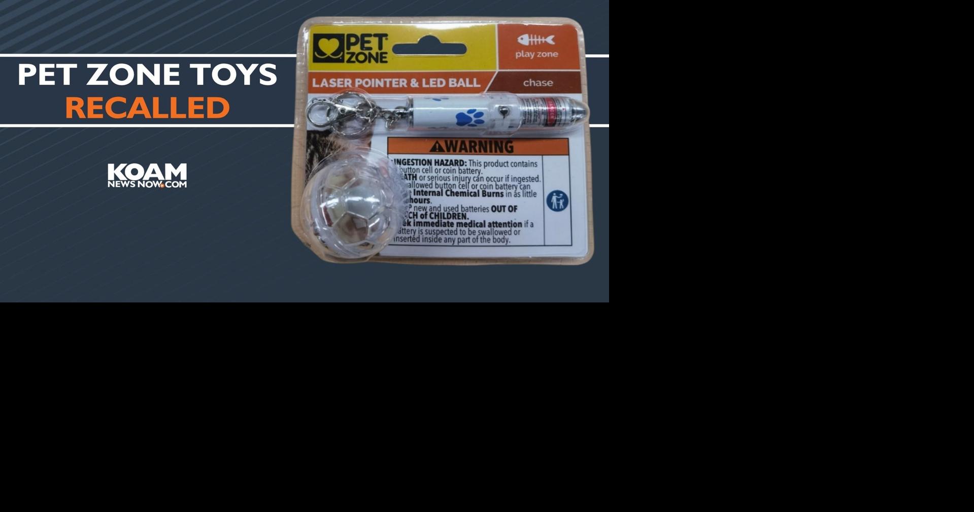 Pet toys recalled due to ingestion hazards; No injuries reported ...