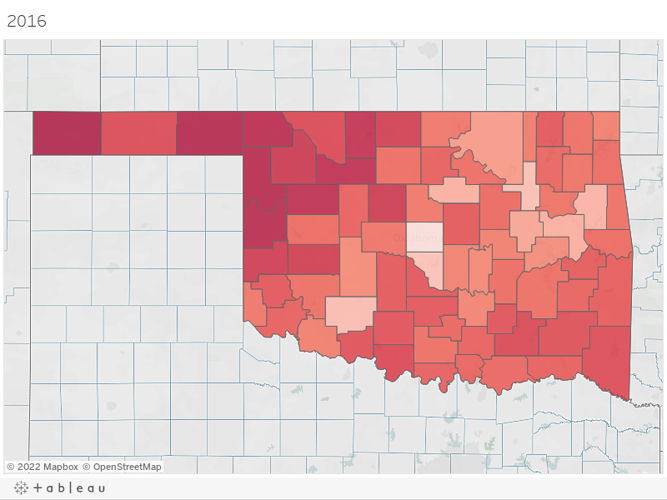 Oklahoma Presidential Election Maps | Elections | koamnewsnow.com