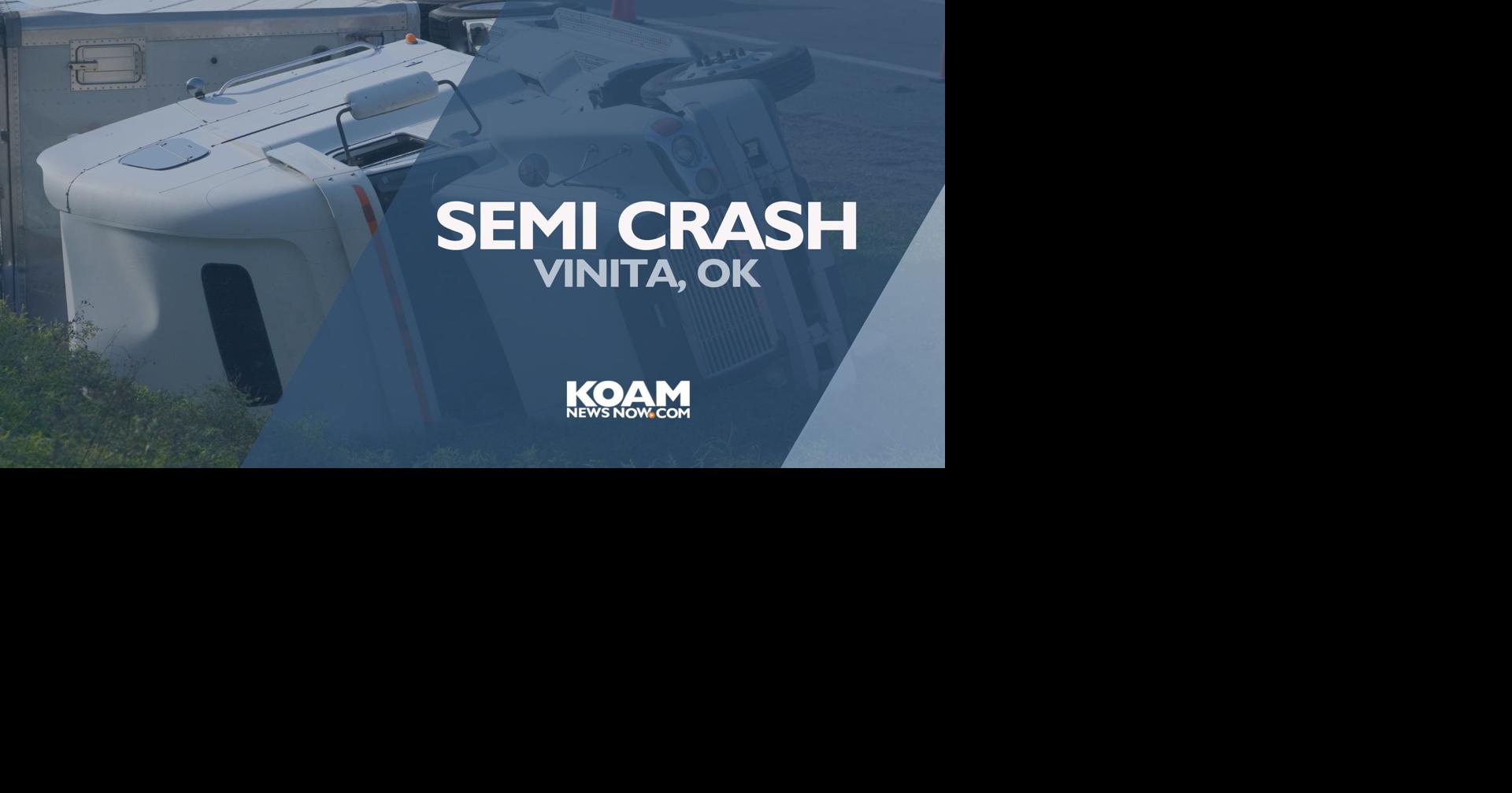 22,000 pounds of ginger spilled in semi-truck rollover in Vinita | Auto ...